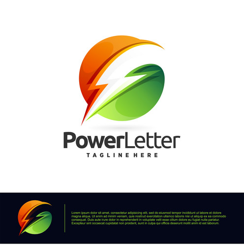 Electric Circle Logo Or Power Circle Logo Icon | Jiffy Designs