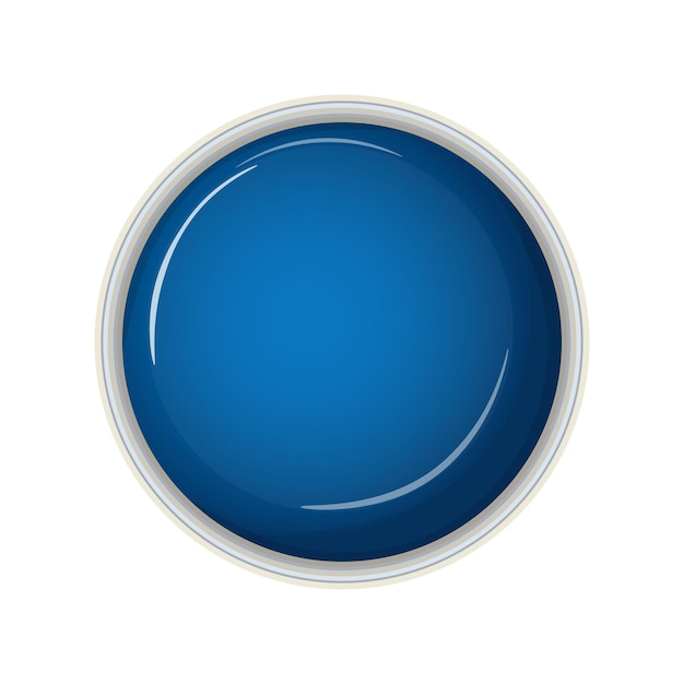 Vibrant Blue Circular Design with Minimalist Aesthetic | Jiffy Designs
