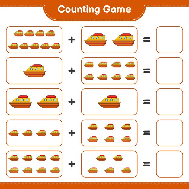 Counting Hamburgers and Pies in Engaging Math Game | Jiffy Designs