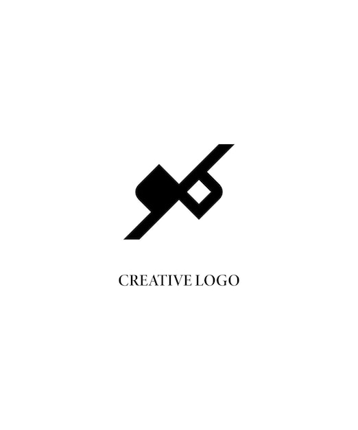 Striking Monochrome Geometric Symbol with Creative Flair | Jiffy Designs