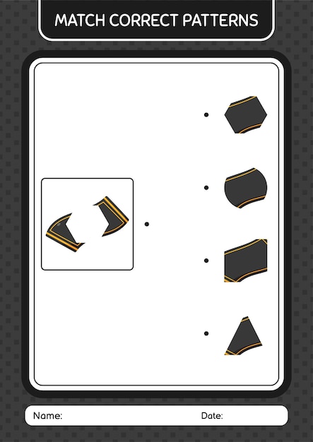 Geometric Shapes Matching Puzzle: Patterns and Symmetry | Jiffy Designs