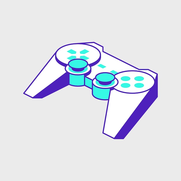 Vibrant Retro Gaming Controller Illustration | Jiffy Designs