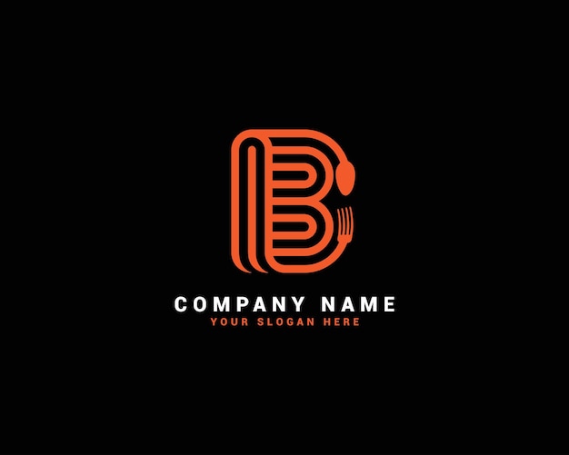 Vibrant Monogram Logo with Overlapping Letter B | Jiffy Designs
