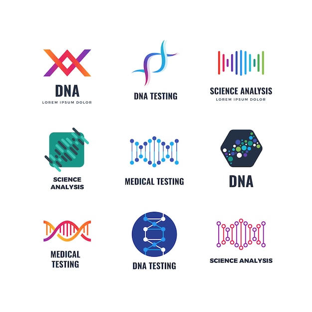 Diverse Collection of DNA and Science-Themed Graphic Elements | Jiffy ...