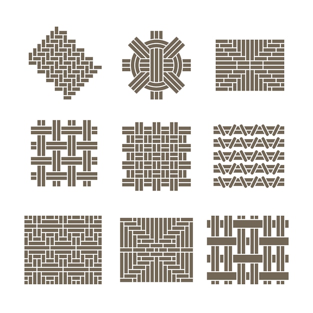 Geometric Patterns Collection: Intricate Woven and Maze-like Designs ...