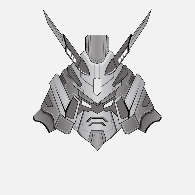 Sleek and Powerful Mech Emblem Showcases Cutting-Edge Design | Jiffy ...
