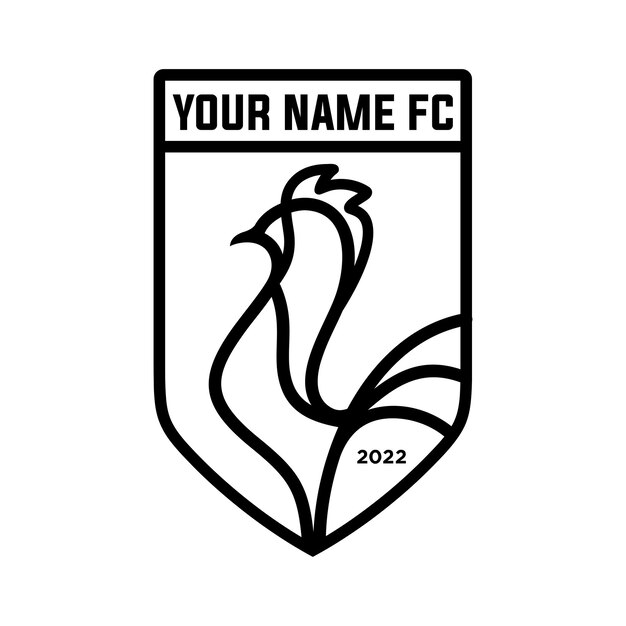 Sleek and Striking Soccer Club Crest Design | Jiffy Designs