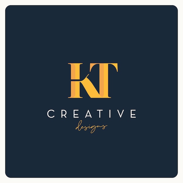 Elegant Monogram Logo with Stylized Initials and Cursive Text | Jiffy ...