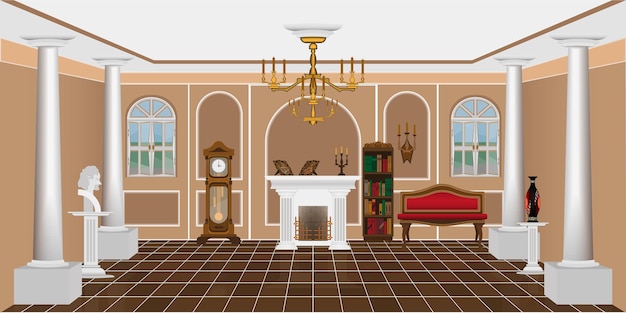 Elegant Grandeur: A Lavish Victorian-Style Drawing Room | Jiffy Designs