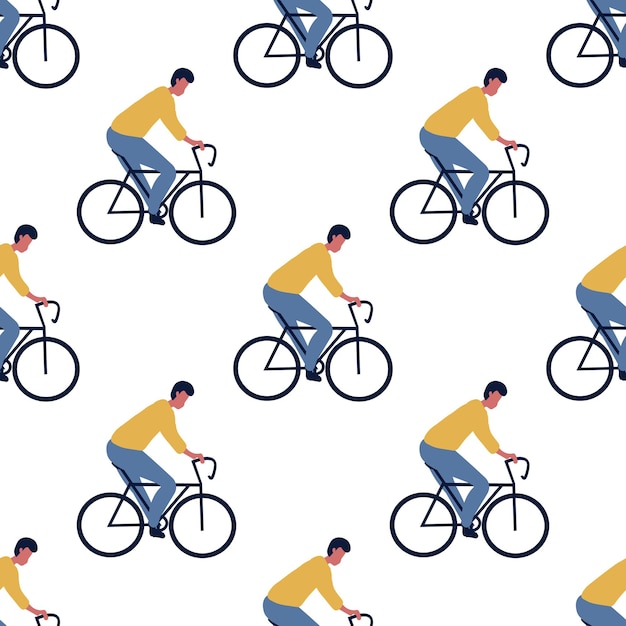 Diverse Collection of Stylized Bicycle Illustrations | Jiffy Designs