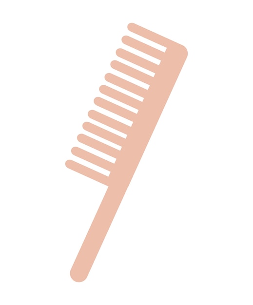 Elegant Peach Comb with Parallel Teeth Design | Jiffy Designs