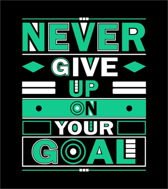 Inspiring Motivational Quote in Bold Typographic Design | Jiffy Designs