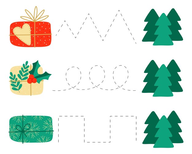 Festive Holiday Shapes and Symbols Collection | Jiffy Designs