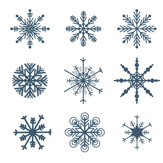Exquisite Snowflake Collection: Diverse Designs for Versatile Applications | Jiffy Designs