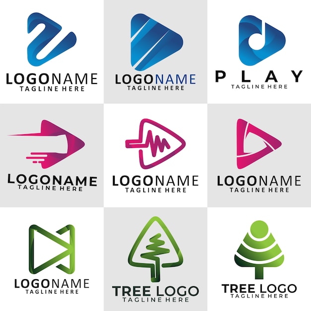Vibrant Geometric Logos: Playful Shapes and Symbols | Jiffy Designs