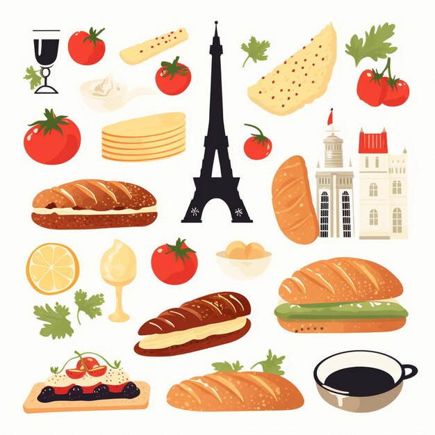 Delightful French Cuisine and Iconic Landmarks | Jiffy Designs