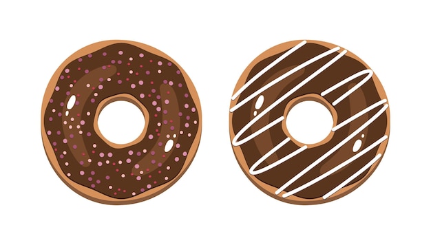 Delectable Chocolate and Sprinkled Donuts: A Tempting Treat | Jiffy Designs