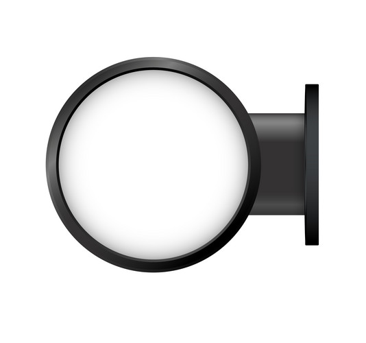 Light Box. Street Sign Hanging Mounted On The Wall. Office Interior ...