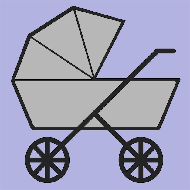 Sleek and Modern Baby Stroller Design | Jiffy Designs