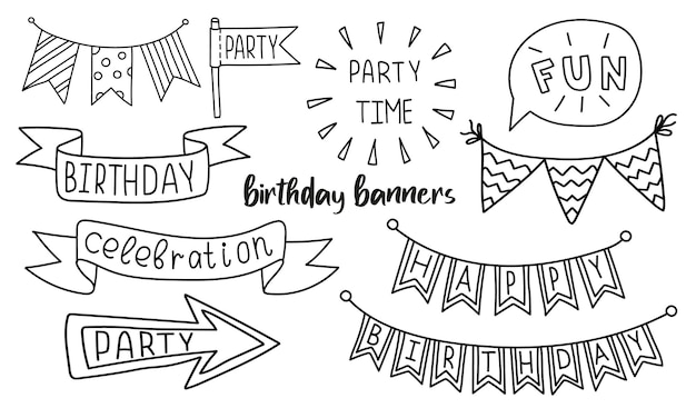 Lively Birthday Party Decor with Playful Banners and Flags | Jiffy Designs