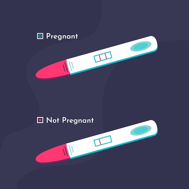Vibrant Pregnancy Test Indicators Reveal Momentous News | Jiffy Designs