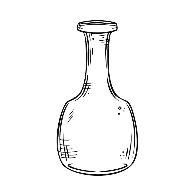 Elegant Glass Decanter with Intricate Etched Design | Jiffy Designs