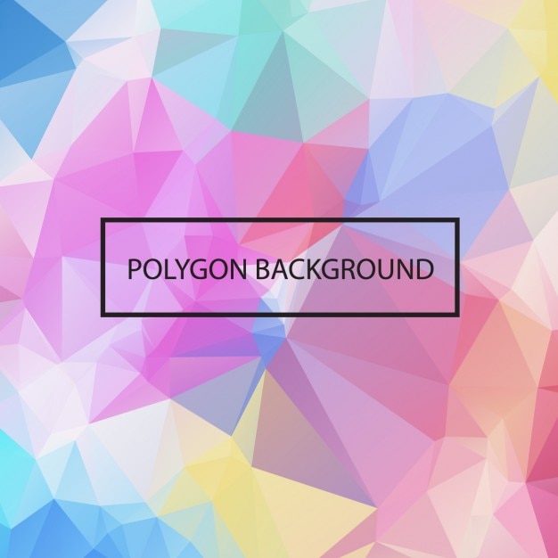 Vibrant Polygon Background with Geometric Shapes and Colors | Jiffy Designs