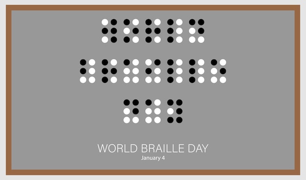 Braille Dot Pattern Celebrating World Braille Day | Jiffy Designs