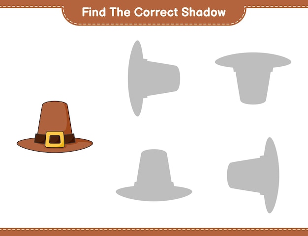 Discover the Pilgrim Hat's Matching Shadow | Jiffy Designs