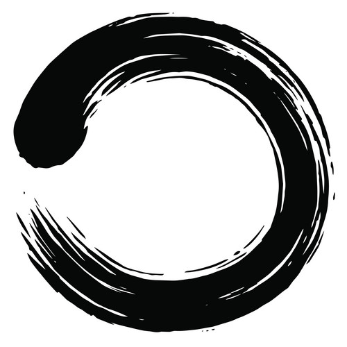 Enso Zen Circle Brush Vector Art Illustration Drawing Icon | Jiffy Designs