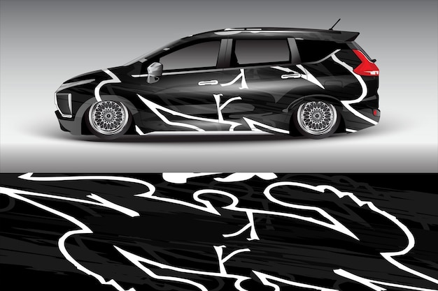 Sleek and Stylish Black Utility Vehicle with Striking Monochrome ...