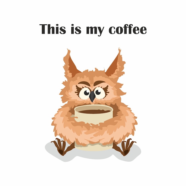 Adorable Fuzzy Coffee Monster Holds Its Favorite Brew | Jiffy Designs