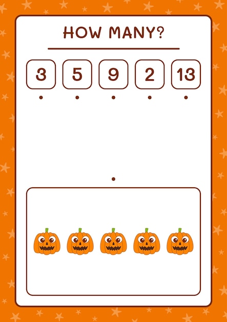 Counting Pumpkins: A Fun Halloween Math Activity | Jiffy Designs