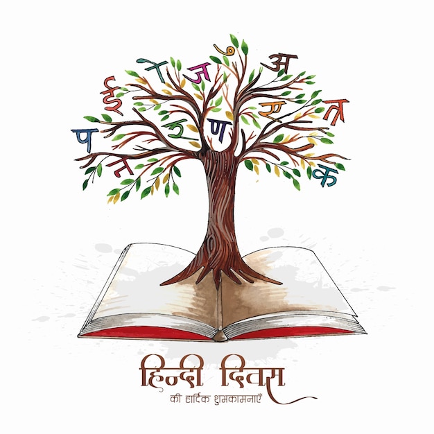 Vibrant Tree of Knowledge Blossoms from Open Book | Jiffy Designs