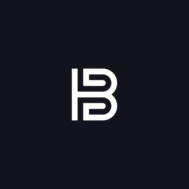 Bold Monogram Logo with Sleek Minimalist Typography | Jiffy Designs
