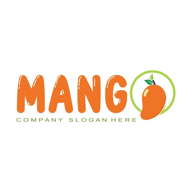 Vibrant Mango Logo with Playful Slogan | Jiffy Designs