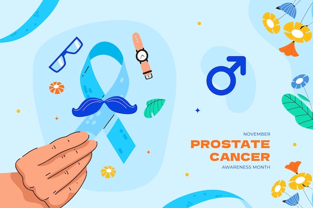 Raising Awareness for Prostate Cancer: A Vibrant Mosaic of Symbols ...