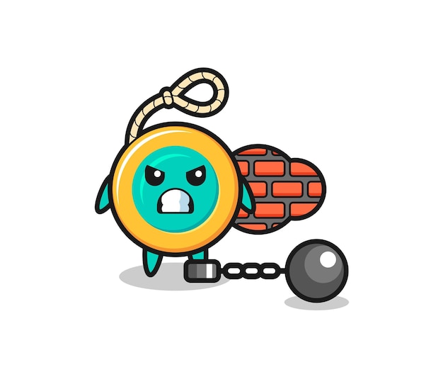 Cute Cartoon Excavator Mascot with Brick Wall Backdrop | Jiffy Designs