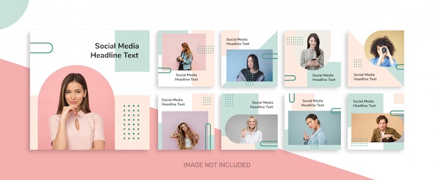 Vibrant Social Media Portraits Featuring Diverse Individuals | Jiffy ...