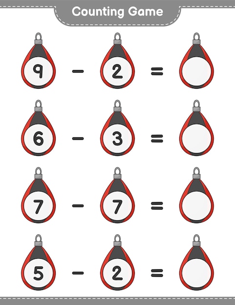 Counting Game with Bowling Pin Visuals | Jiffy Designs