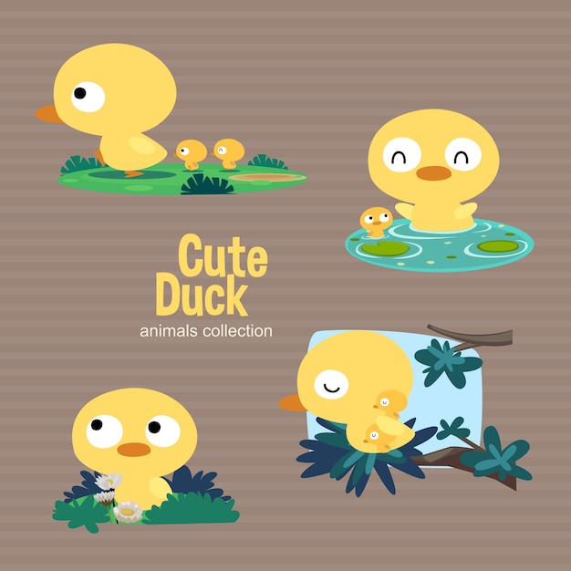 Delightful Ducky Designs: A Whimsical Collection of Cute Duck ...
