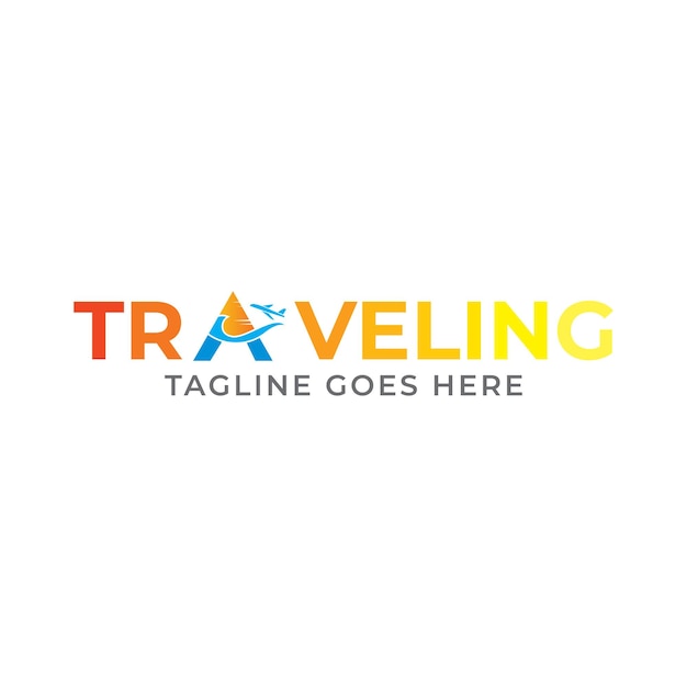 Vibrant Traveling Logo with Playful Tagline | Jiffy Designs