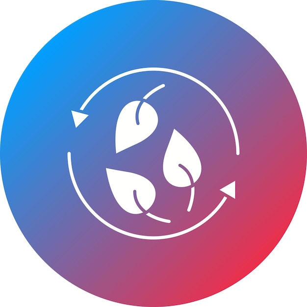 Vibrant Circular Refresh Icon with Flowing Gradient | Jiffy Designs