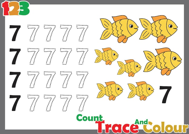 Vibrant Goldfish and Numerical Patterns: A Counting and Tracing ...