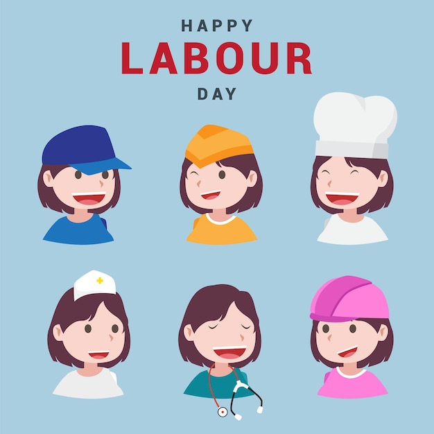 Diverse People Celebrating Labour Day with Joy and Pride | Jiffy Designs