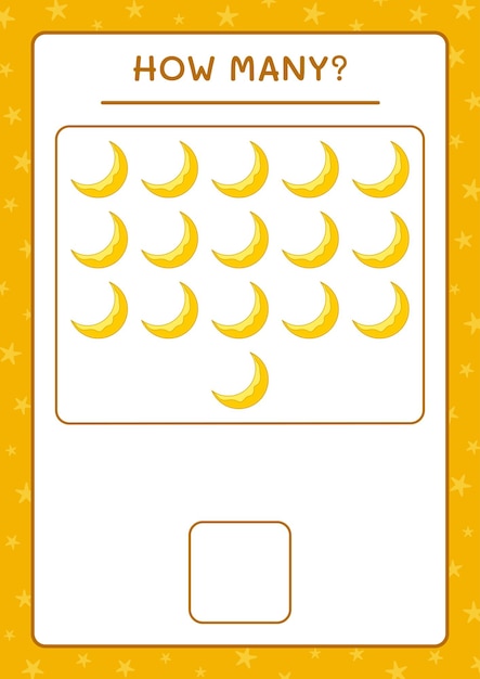 Counting Crescent Moons: A Starry Night Activity | Jiffy Designs