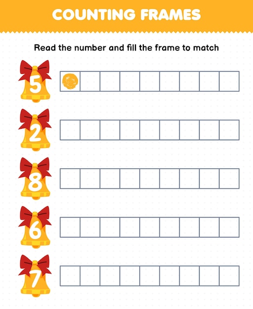 Engaging Counting Frames Activity for Early Math Learning | Jiffy Designs