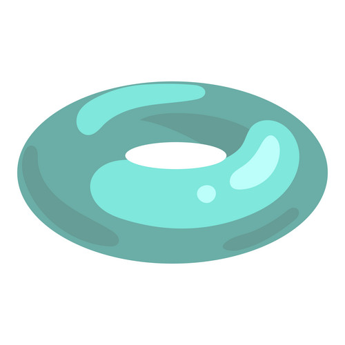 Swim Ring Icon. Cartoon Illustration Of Swim Ring Vector Icon For Web ...