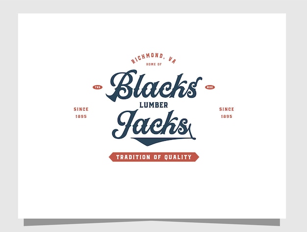 Vintage Lumber Company Logo with Rustic Typography and Iconography ...