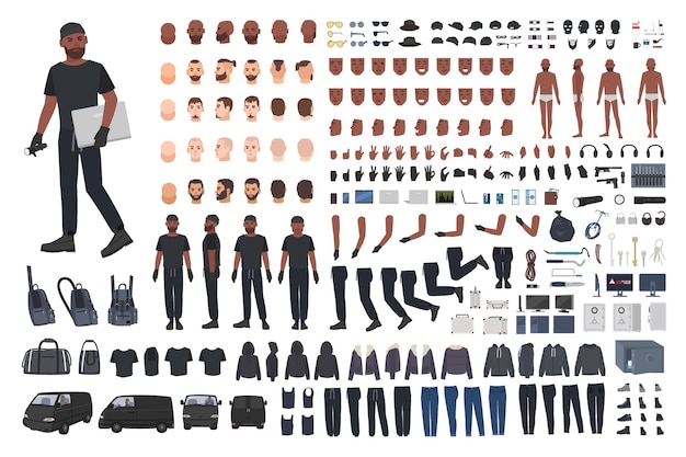 Comprehensive Character Creator Kit: Diverse Figures, Outfits, and ...